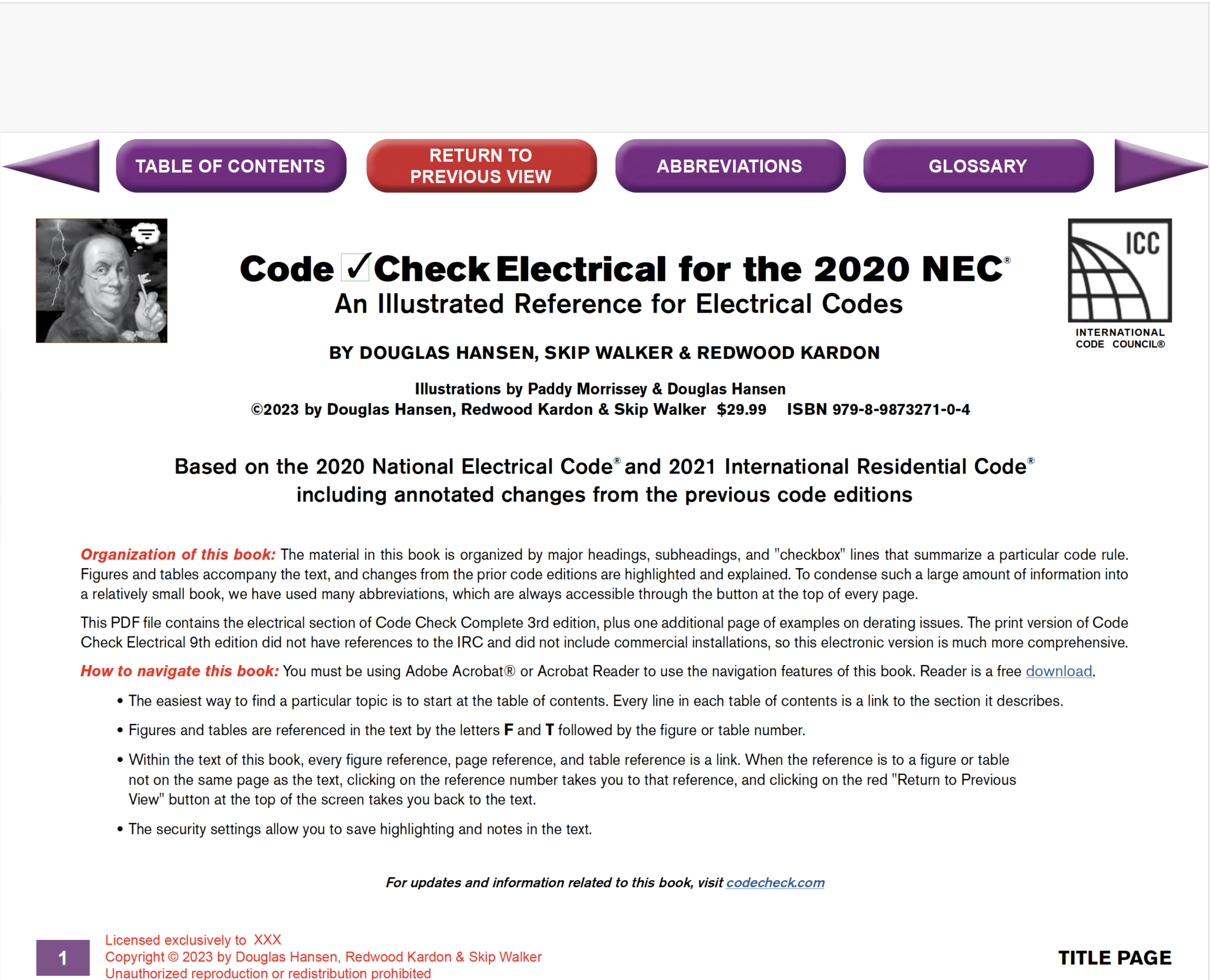 Building Code PDFs | Field Guides | Illustrations | CodeCheck.com